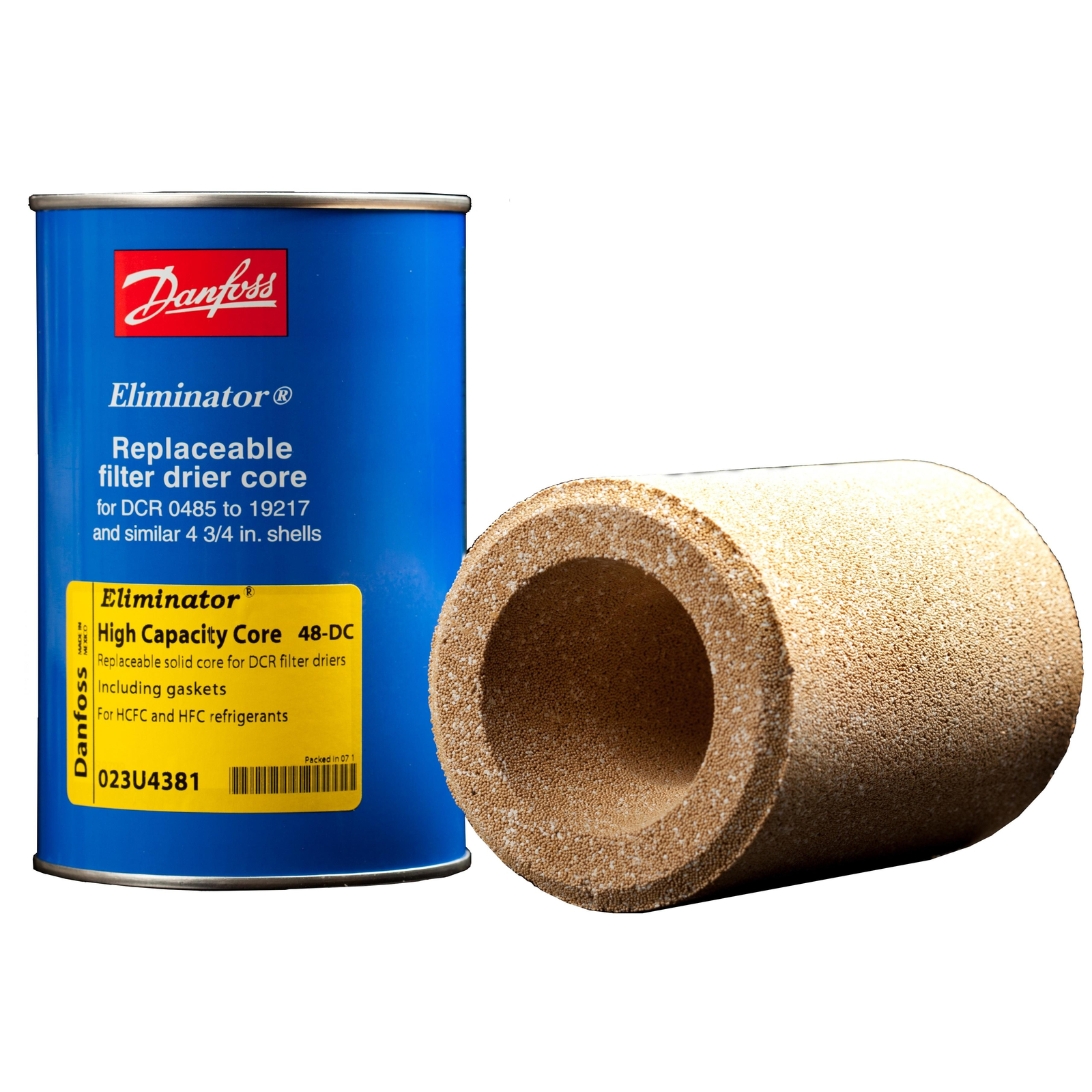 Danfoss Filter Drier Core For DCR Danfoss 48-DC (Moisture And Acid ...