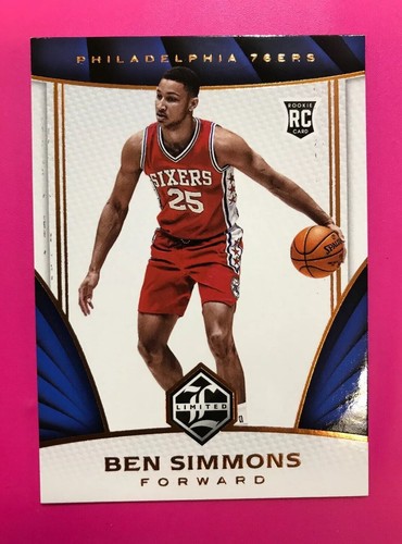 Ben Simmons Limited Basketball Rookie Card No. 145 Short Print SP 2016 ...
