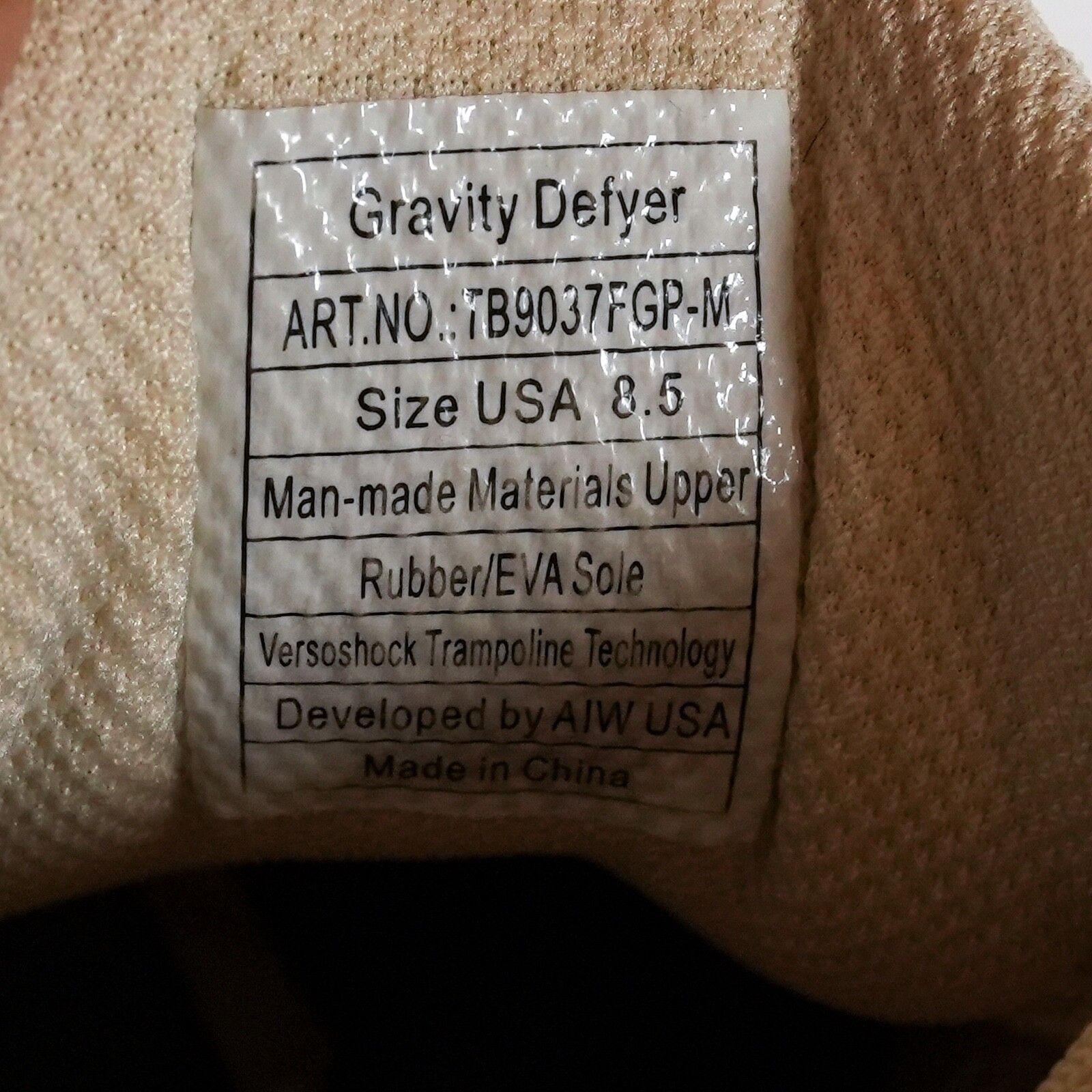 Gdefy Women's Gravity Defyer Beige Athletic Shoes Size US 8.5 | eBay