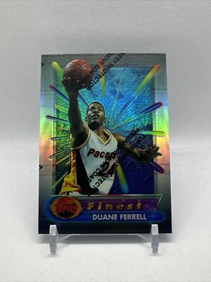 1994-95 Finest Refractors Indiana Pacers Basketball Card #301 Duane ...