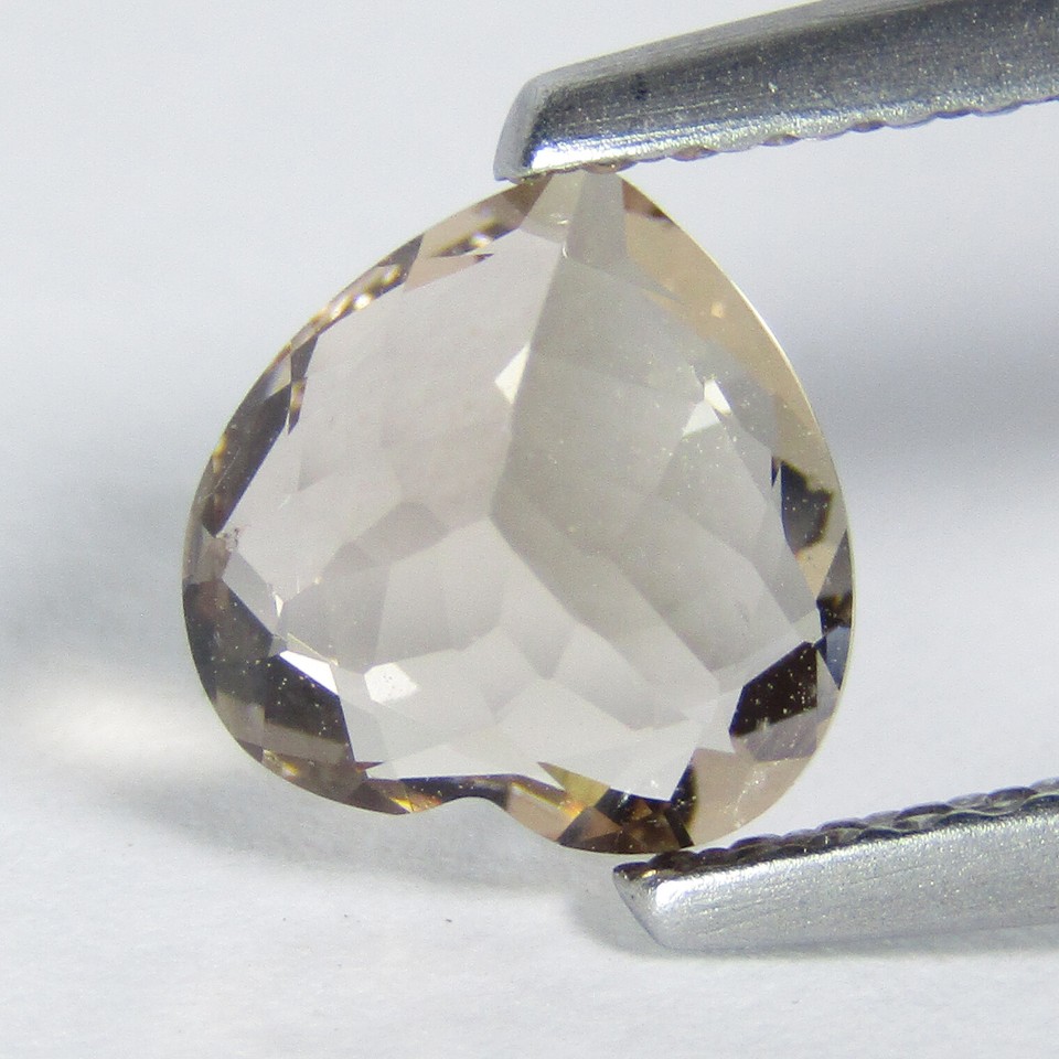 1.02Cts Beautiful Natural Peach Color Morganite Heart Shape Loose ...