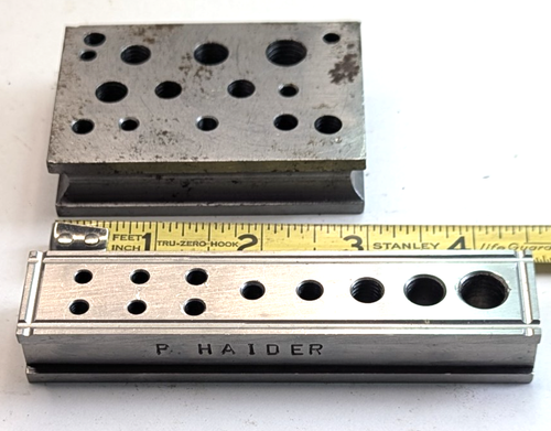 Two Machinist Milling Lath Set Up Blocks Shop Made | eBay