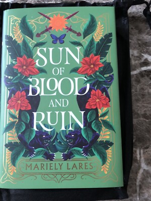 Fairyloot Exclusive Signed Edition Sun of Blood and Ruin Mariely Lares ...