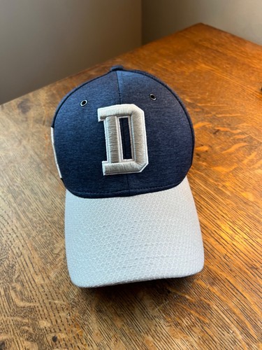 S/M Dallas Cowboys D Logo Sideline Navy/Gray SidePatch New Era 39Thirty ...