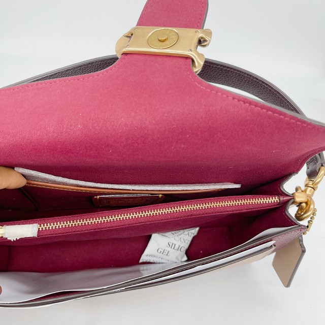 Coach Tabby Block Shoulder Bag 26 Purse Pink Multi Style 76105 for sale ...