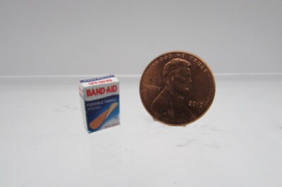 Dollhouse Miniature Detailed Replica Plastic Bandages Flexible Fabric ...