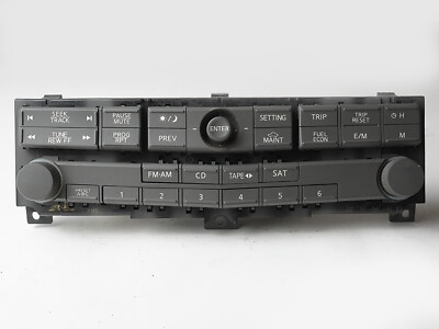 2004 - 2005 Nissan Maxima Am Fm Audio Radio Cd Receiver Player Control ...