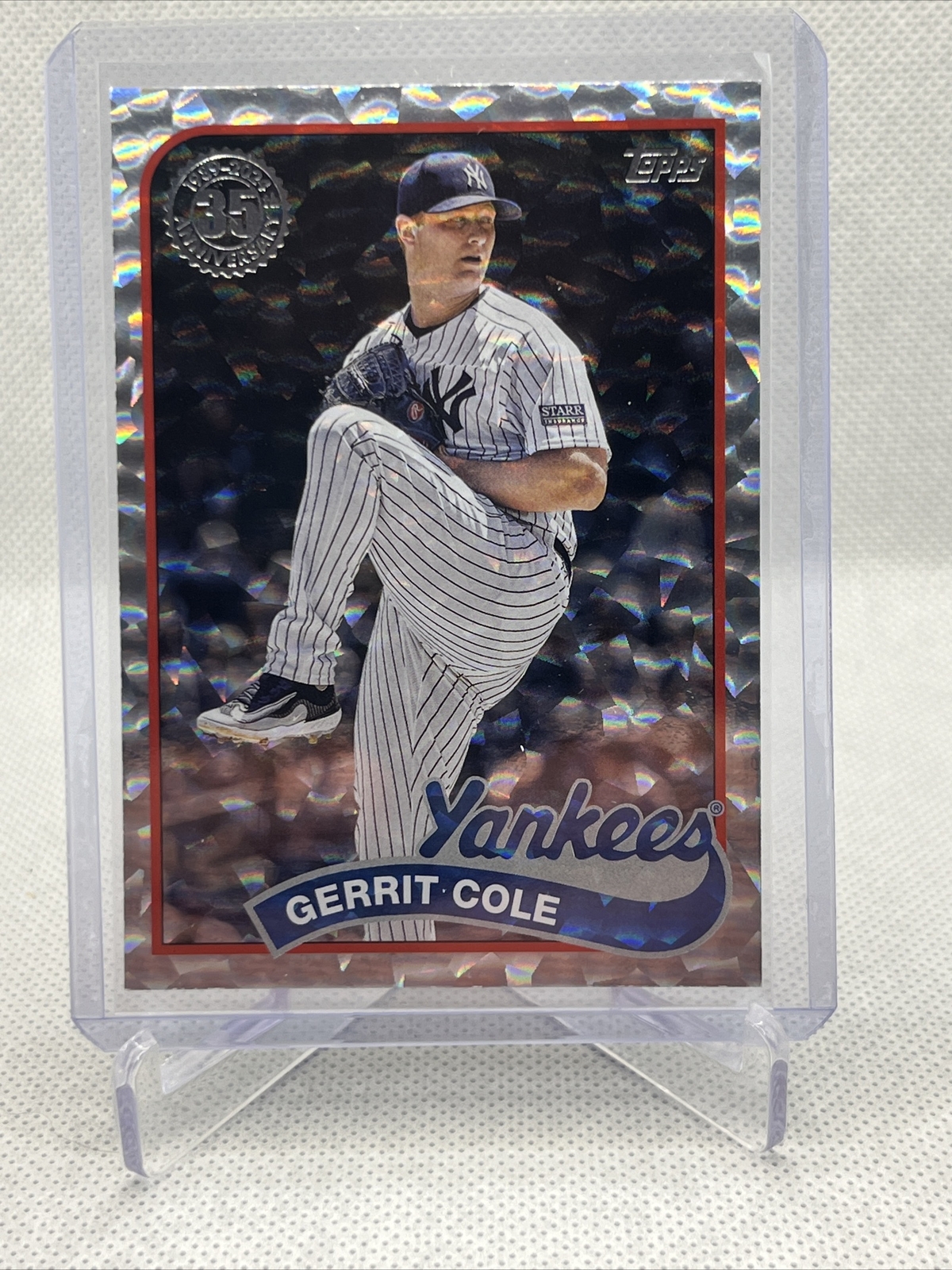 Gerrit Cole 2024 Topps Series 1 1989 Mega Box Foil Insert Yankees | eBay