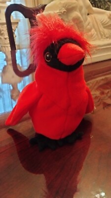 Ty Beanie Babies Mac The Cardinal Plush Toy 8421042258| eBay