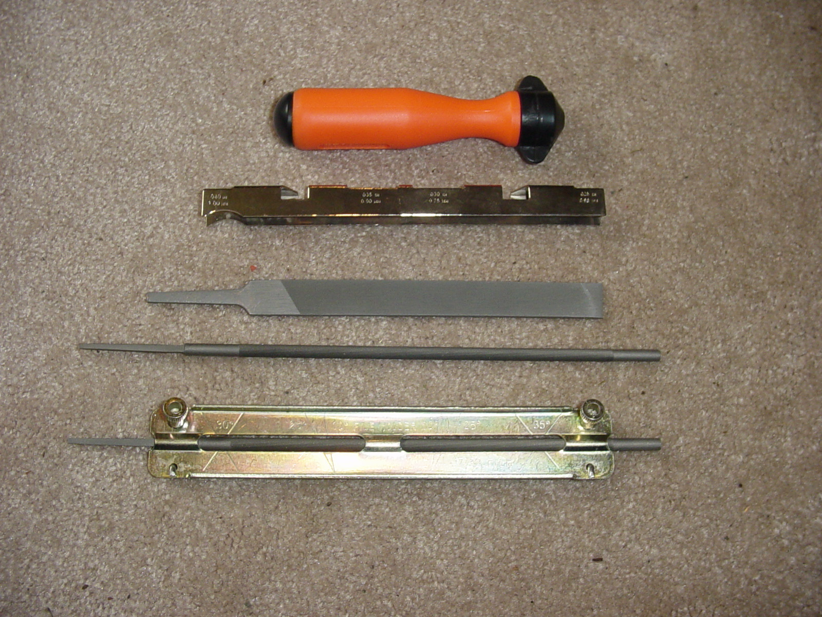 7/32 CHAINSAW FILE KIT FITS STIHL HUSQVARNA ECHO POULAN HOMELITE ...