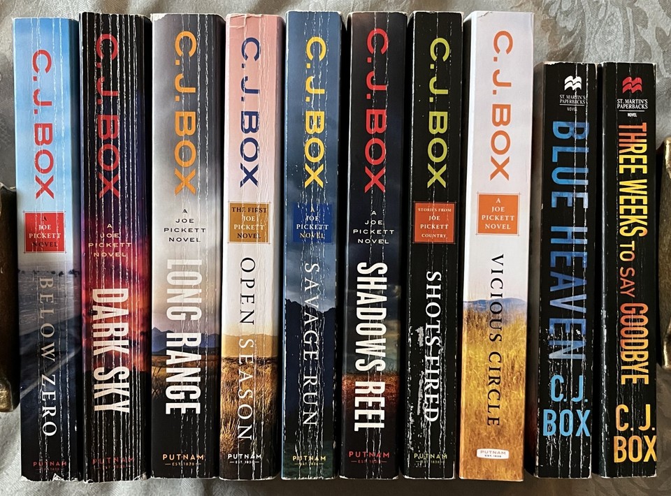 Lot of 10 CJ Box Novels * 8 Joe Pickett, 2 Others * PB 9780735211964| eBay