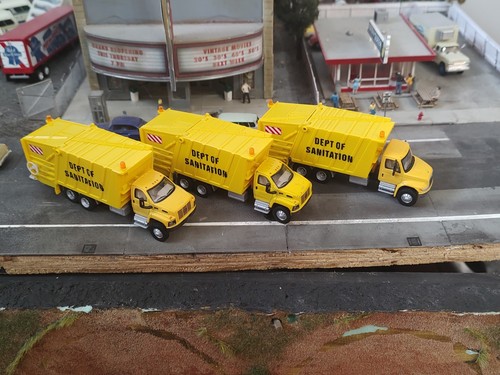 1/87 Ho Scale Vehicles Garbage Truck Lot Of 3 | eBay