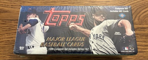 1999 Topps Baseball Complete Factory Sealed Hobby Set 462 Cards Series ...