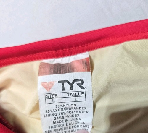 Tyr Women's Diamondfit Top - Guard Red Large | eBay