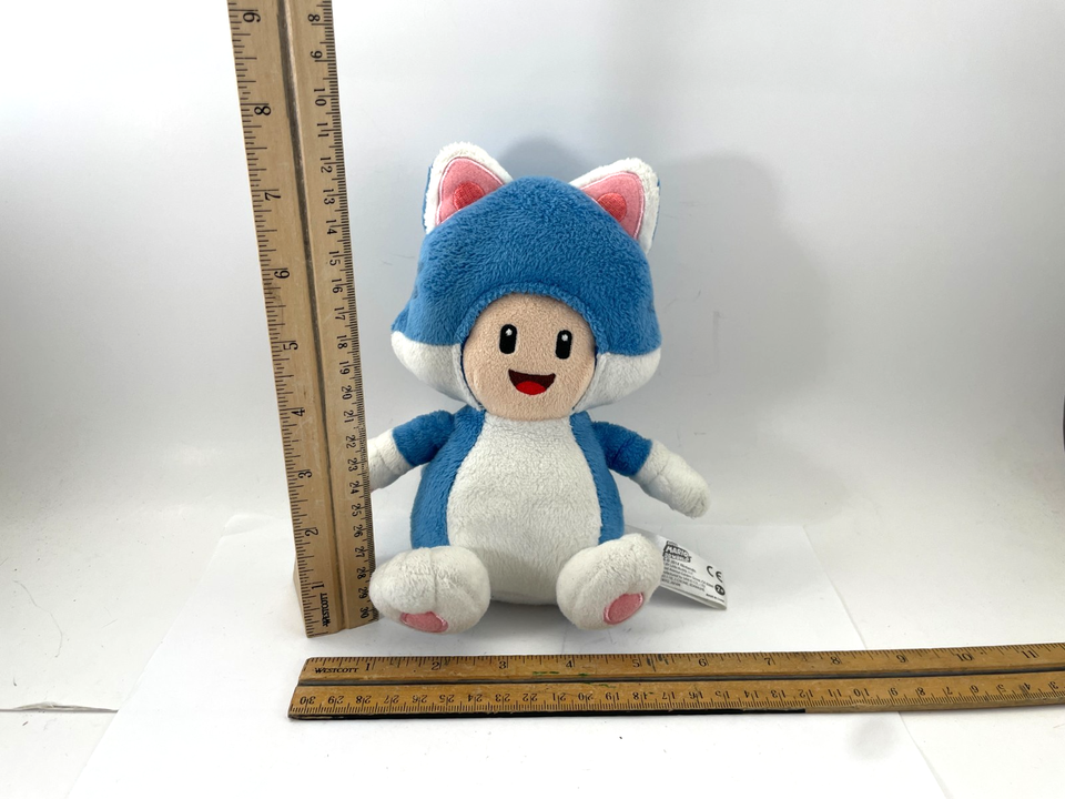 Nintendo Super Mario 3D World Cat Toad Plush 2014 Little Buddy 8" | eBay