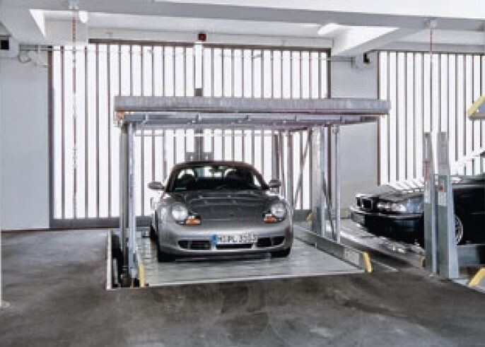 Multi Level Car Park Lift Garage Ramp Storage Stacker Underground ...