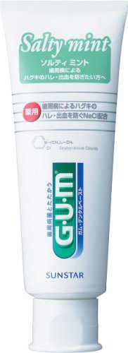 Sunstar GUM G.U.M Dental Toothpaste Salty Mint 150g (Standing Tube) | eBay