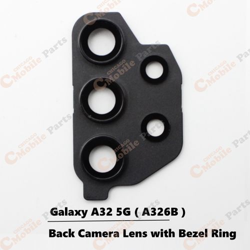 Galaxy A32 5G Back Camera Glass Cover Lens With Bezel ( SM-A326B ...