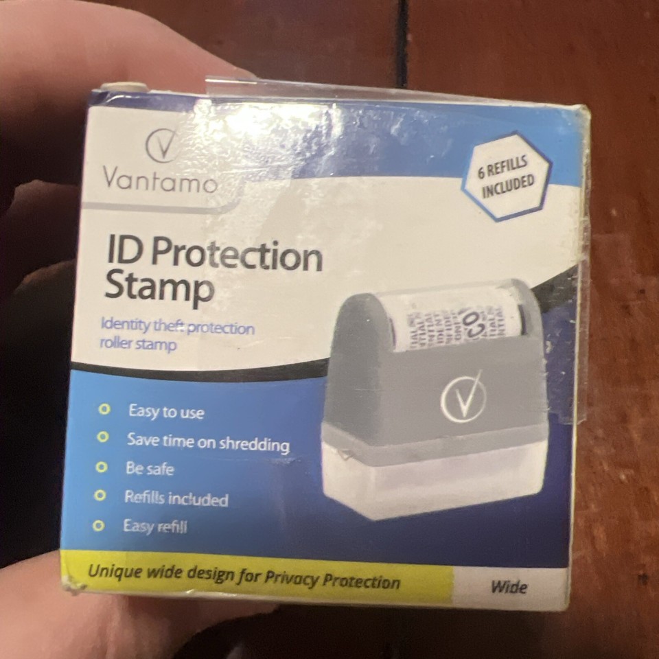 ID protection stamp include six refills and out your signature ...
