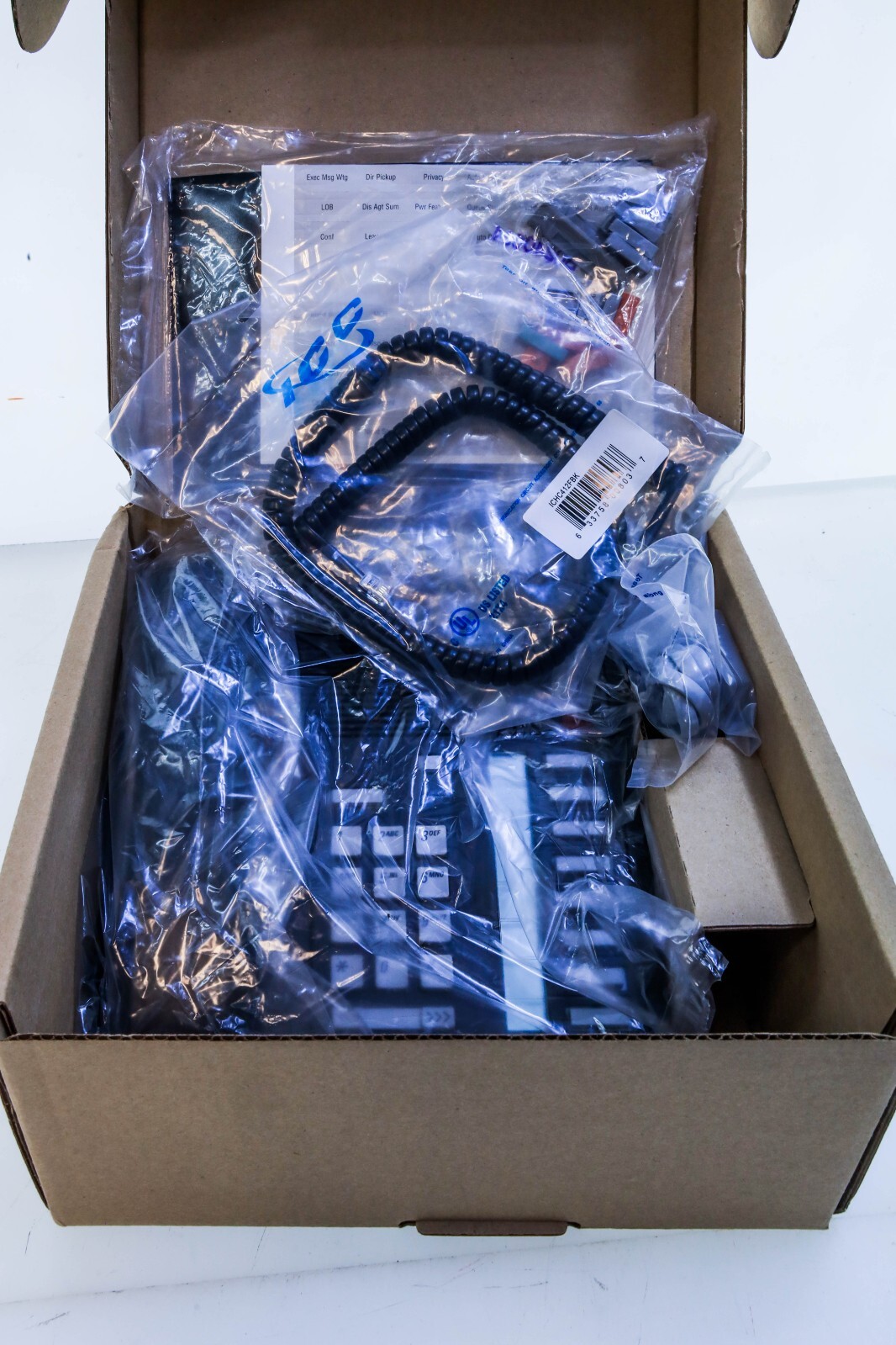 NORTEL M5208 NT4X410-03 Centrex Display Desk Phone, Black, New in Box ...