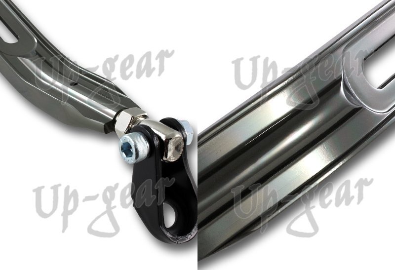 For 1992-2001 Honda Prelude Rear Lower Gunmetal CNC Aluminum Tie Brace ...