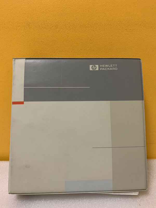 HP 9282-1193 8712C and 8714C RF Network Analyzers User's Guide | eBay