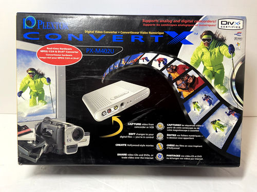Plextor ConvertX Digital Video Converter New in Unopened Box | eBay