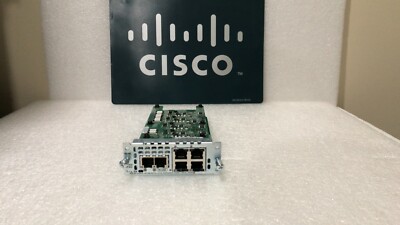 CISCO NIM-2FXS/4FXO 2-Port FXS 4-Port FXO ISR Router Voice Fax ...