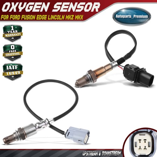 2x Upstream or Downstream O2 Oxygen Sensors for Ford Fusion Edge ...