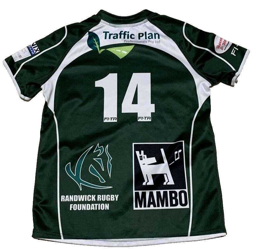 Randwick Rugby Jersey. Size 16. Rugby Union | eBay