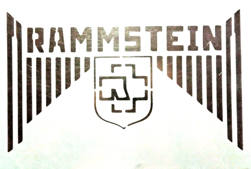 Rammstein STENCIL PREMIUM QUALITY 200 MICRONS POLYPROPYLENE FILM ...