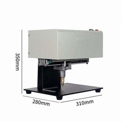 Portable Metal Signage Nameplate Pneumatic Lettering Machine 190x120mm ...