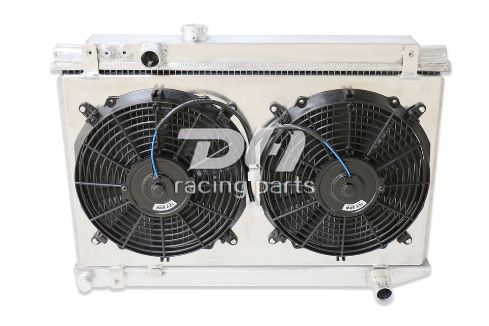 3 Row Radiator+Shroud+Fan For 1986-1992 Toyota Supra MZ20 MZ21 MK3 MA70 ...