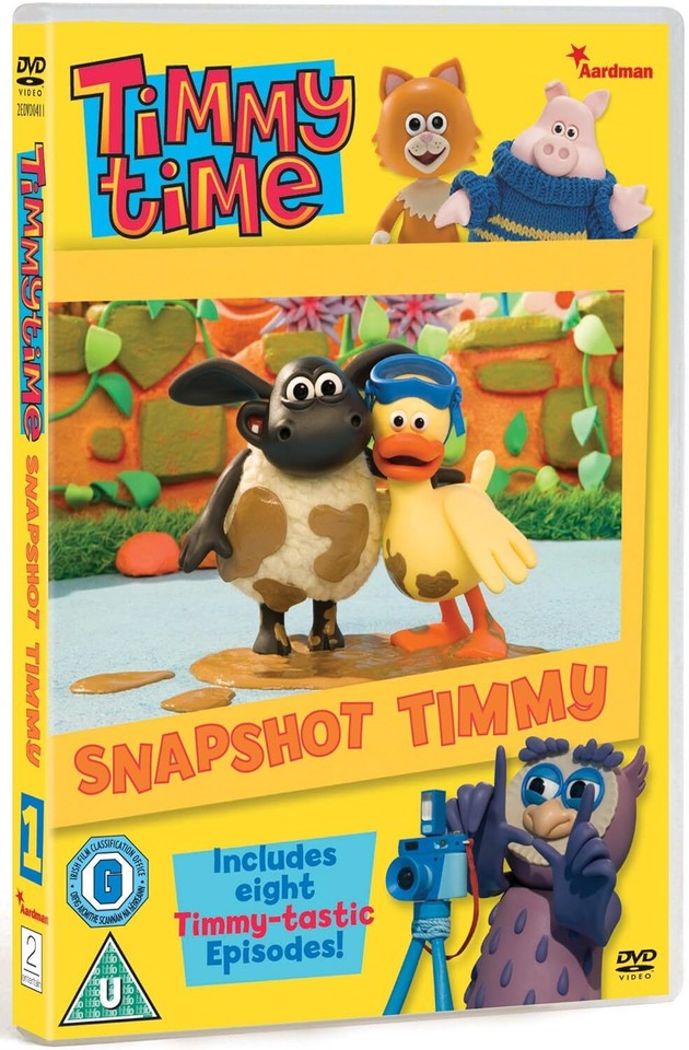 Timmy Time: Snap Shot Timmy (DVD) Kate Harbour Justin Fletcher (UK ...