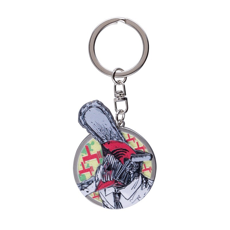 Denji Chainsaw Man 3D Metal Keychain Collection Jump Shop Official ...
