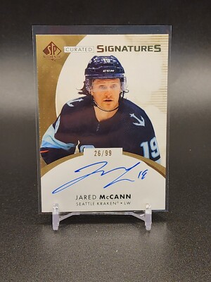Jared McCann 2023-24 SP Authentic #SPC-JM Curated Signatures #'d /99 | eBay