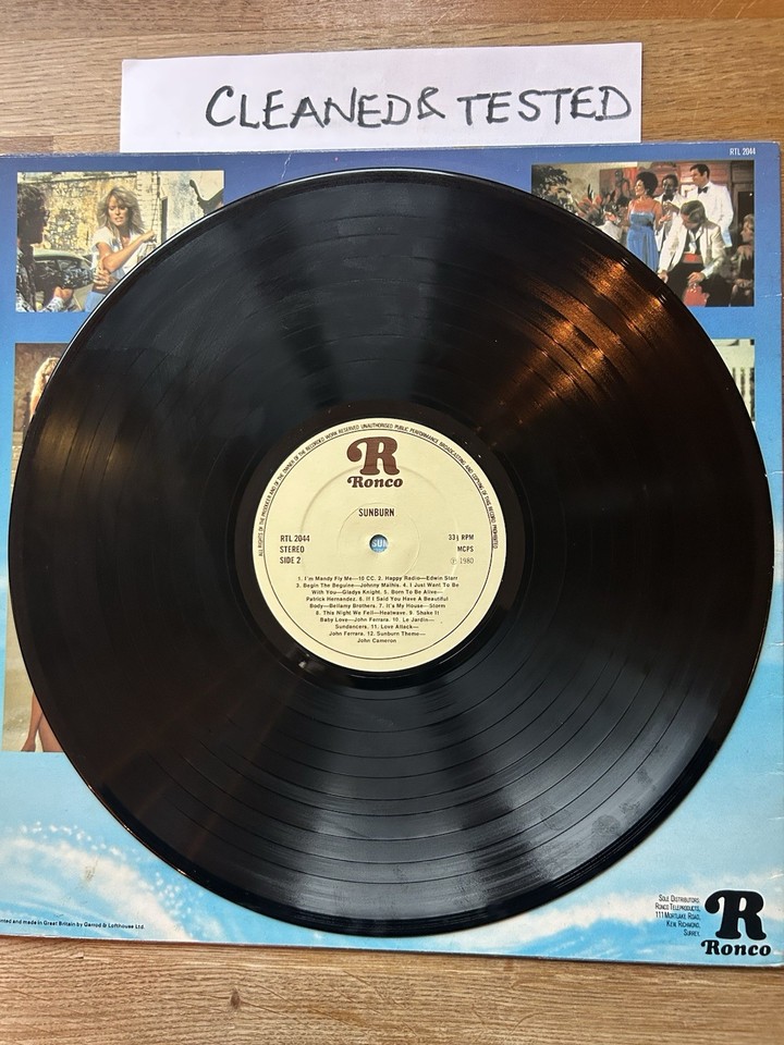 Various Artists- Sunburn Original Soundtrack 12” Vinyl Album RONCO ...