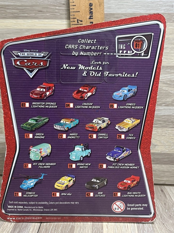 Disney Cars: The World Of Cars - #33 Pit Crew Member Fabulous Hudson ...