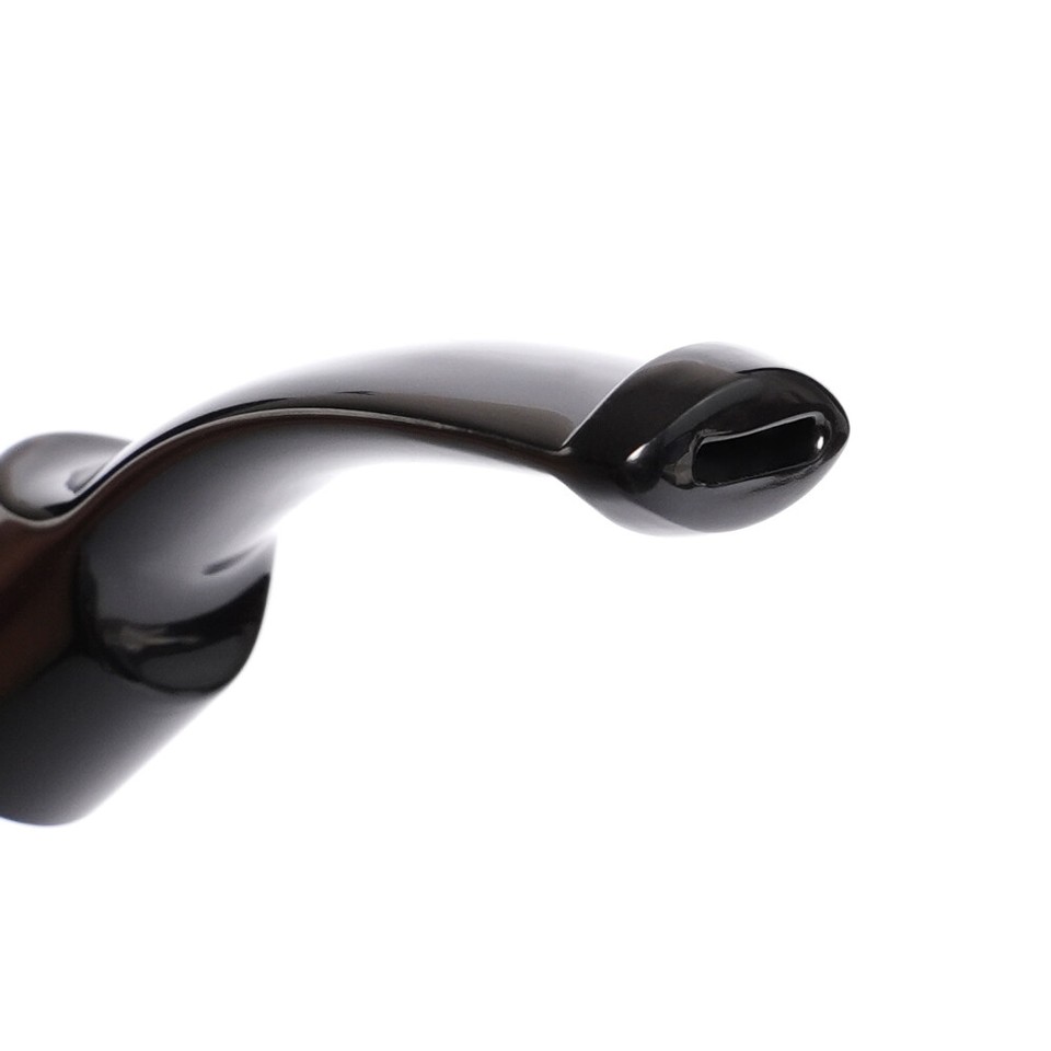 Curved Smoking Pipe Mouthpiece Replacement 3mm Bent Pipe Stem For ...