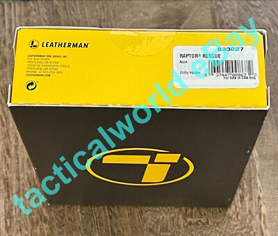 Leatherman Raptor Aqua Blue Rescue Shears Aqua Blue Limited Edition ...