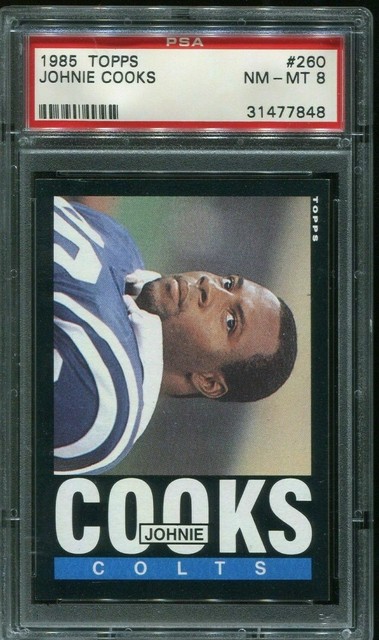 1985 Topps - #260 Johnie Cooks for sale online | eBay