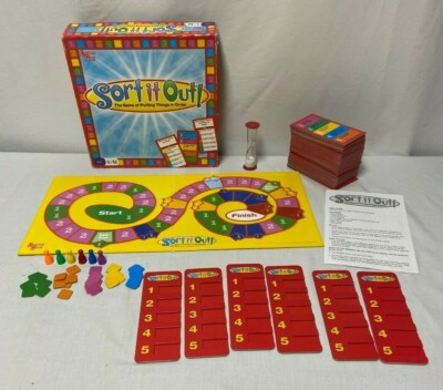 Sort It Out University Games Putting Things In Order | eBay