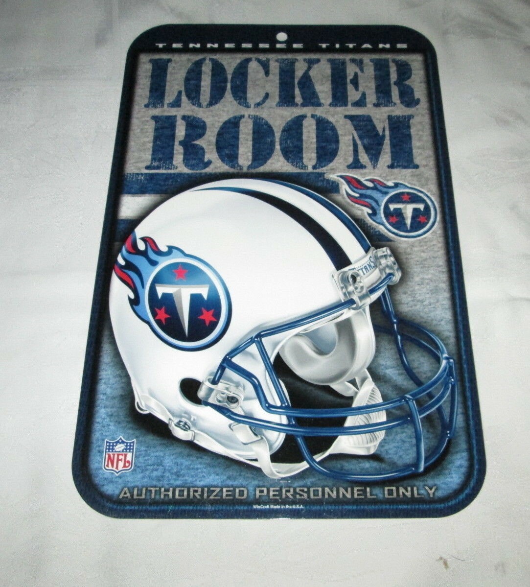 Large TENNESSEE TITANS LOCKER ROOM SIGN #010 SALE - NEW | eBay