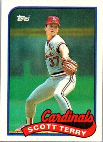 1989 Topps #686 Scott Terry Pitcher Saint Louis Cardinals FREE shipping ...