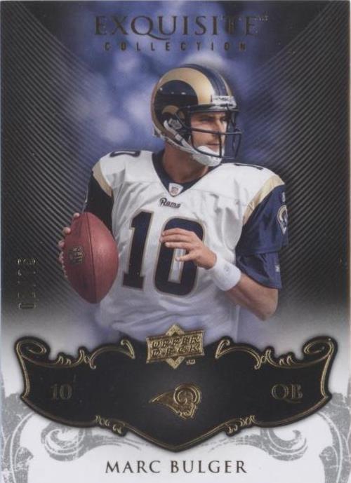 2008 Upper Deck Exquisite Collection - Marc Bulger #89 /75 for sale ...