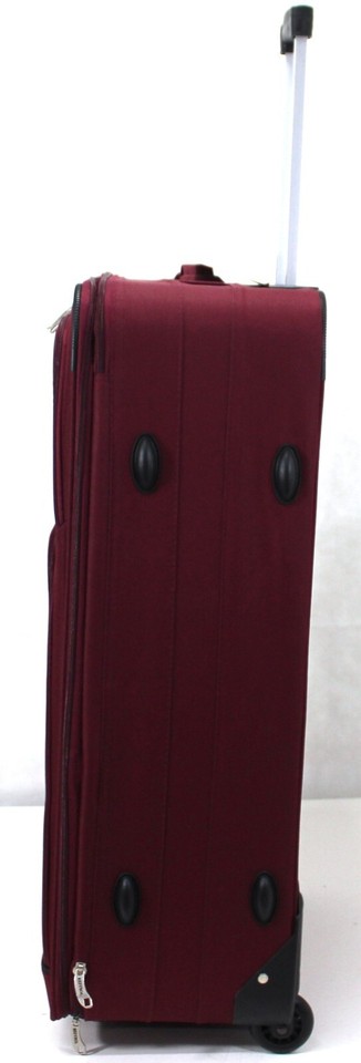 Set of 4 Suitcase 2 Wheel Lightweight Hand Luggage Travel Cabin Trolley ...