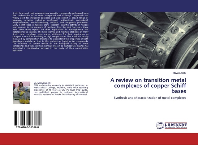 A Review On Transition Metal Complexes of Copper Schiff Bases von ...