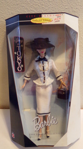 NEW Vintage Spring In Tokyo Barbie Doll City Seasons 1999 Spring ...