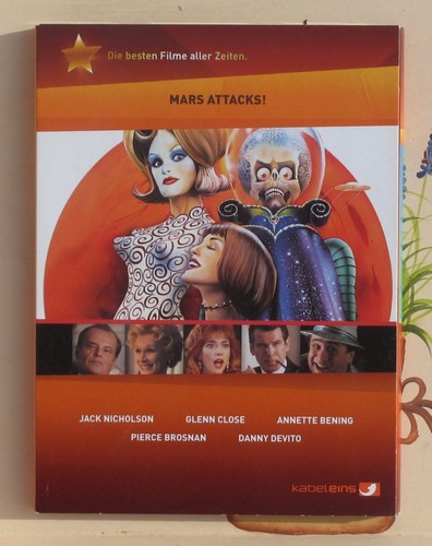 Mars Attacks! DVD Jack Nicholson, Pierce Brosnan, Glenn Close, Annette Benning | eBay