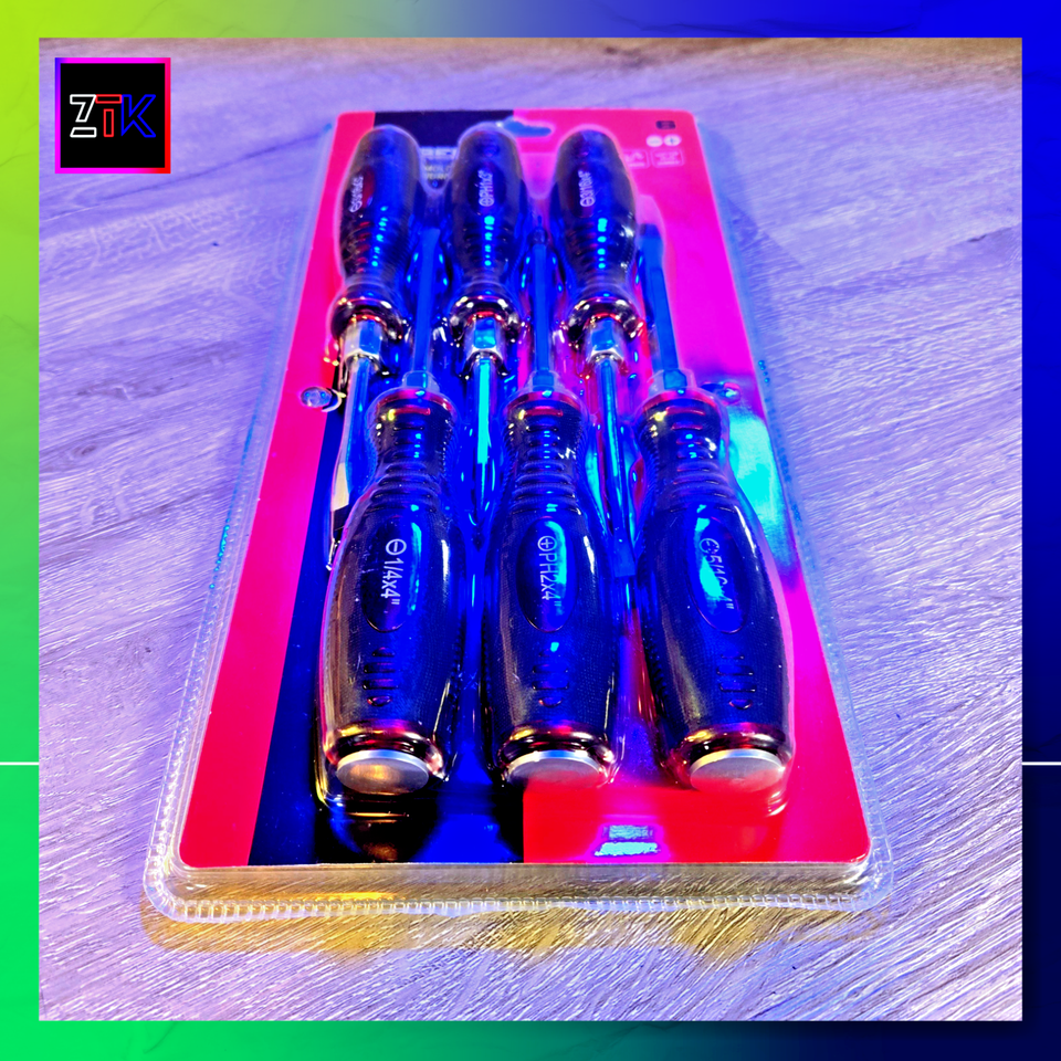 Corebilt Demolition Screwdriver Set & VonHaus Electric Paint Gun ...